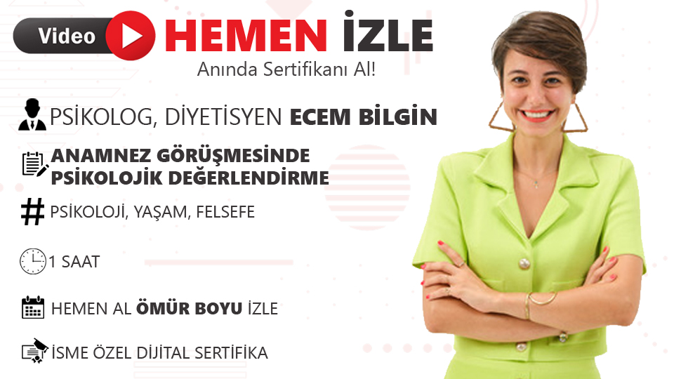 ANAMNEZ GÖRÜŞMESİNDE PSİKOLOJİK DEĞERLENDİRME / HEMEN İZLE | Alfa Etkinlik